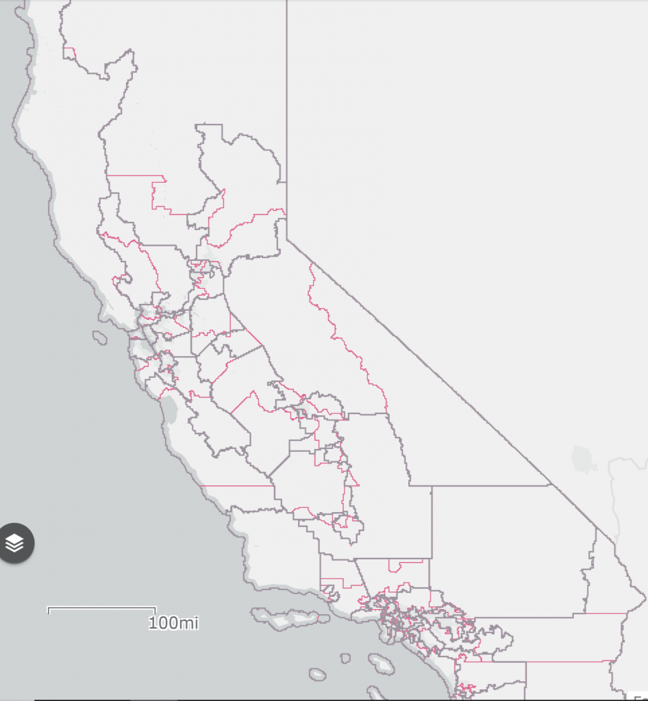 CA Redistrict Commission Releases First Congressional District Draft ...