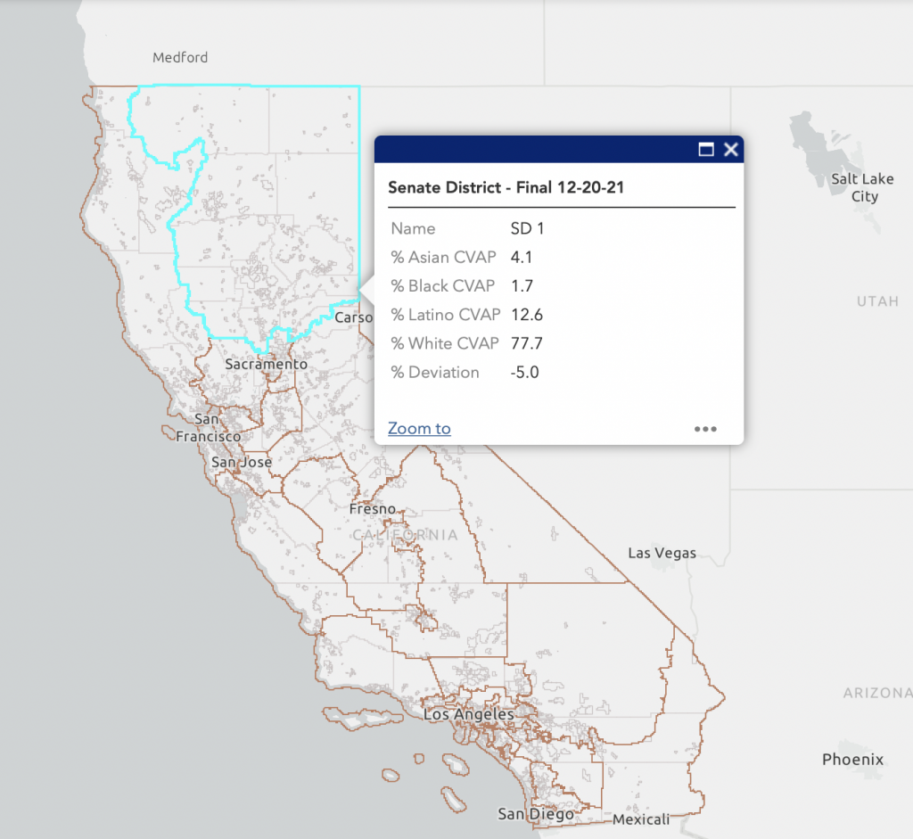 Californians Redistricted Out of Old State Senate Districts ...