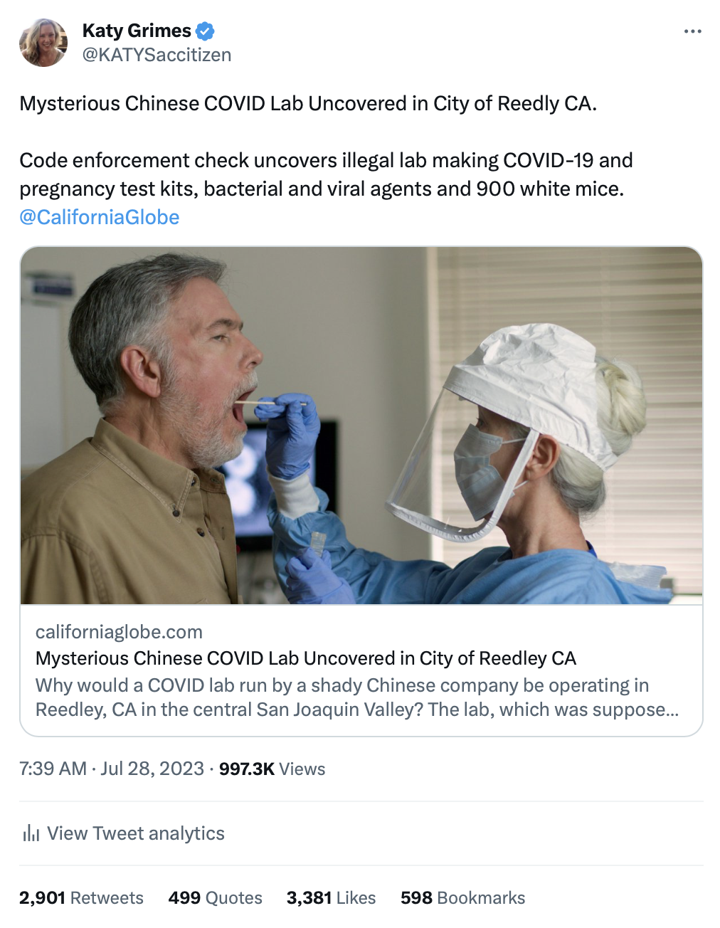 Was Illegal Chinese COVID Lab in Reedley A CCP Biowarfare Lab ...