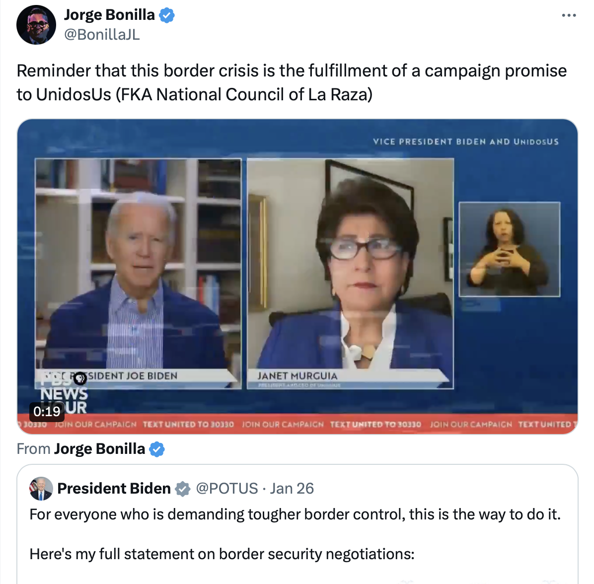 UnidosUS: Facilitator of Border Invasion Changed Name to Hide Racist ...