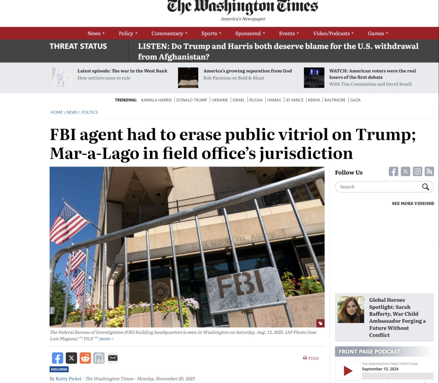 Trump Haters Still Spewing Venom Even After 2nd Assassination Attempt ...