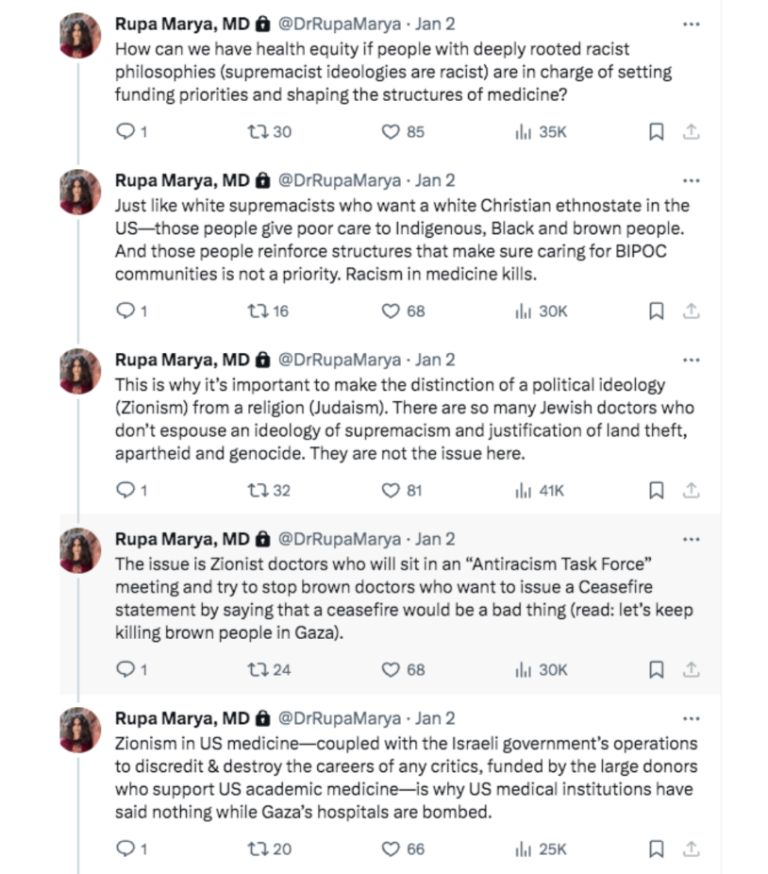 UCSF Med School Professor Claims Med Students are Triggered by Israeli ...