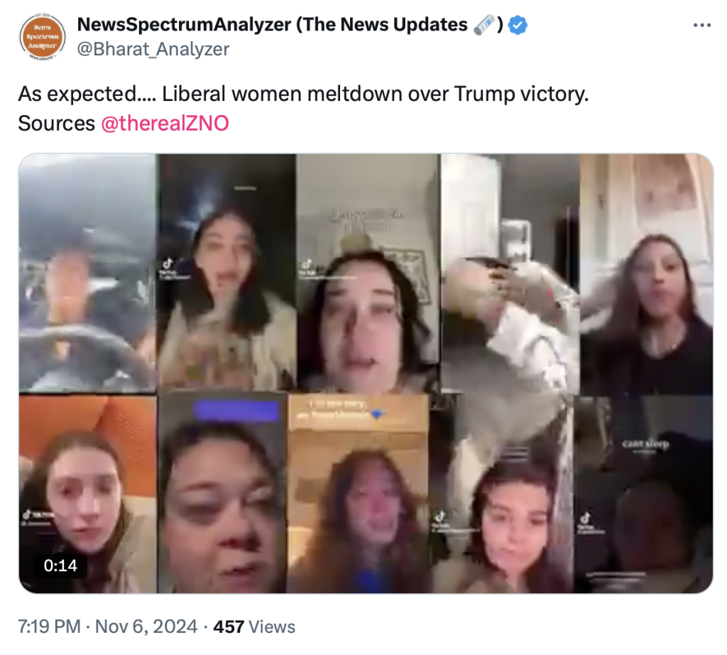 White Liberal Women are Losing Their Minds over Donald Trump’s Election ...