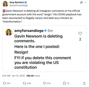 California Governor Gavin Newsom is Running from His Past With Fire ...