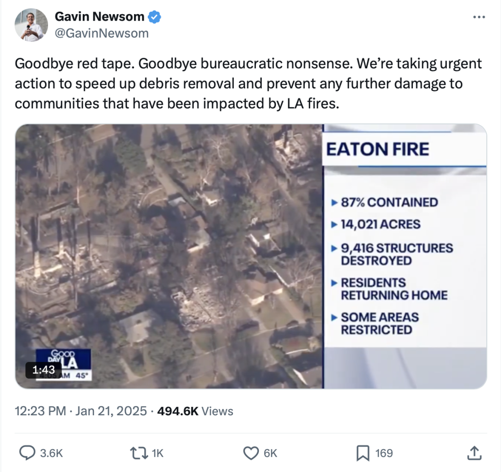 President Trump to Gov. Newsom: We’re Putting People over Fish ...