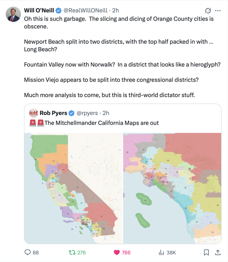 Newsom’s Leaked Draft Redistricting Maps Show Gerrymandering on ...