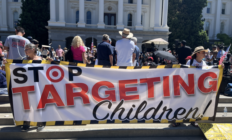 Thousands Rally at Capitol to Protect Parental Rights; Protest AB 495 ...