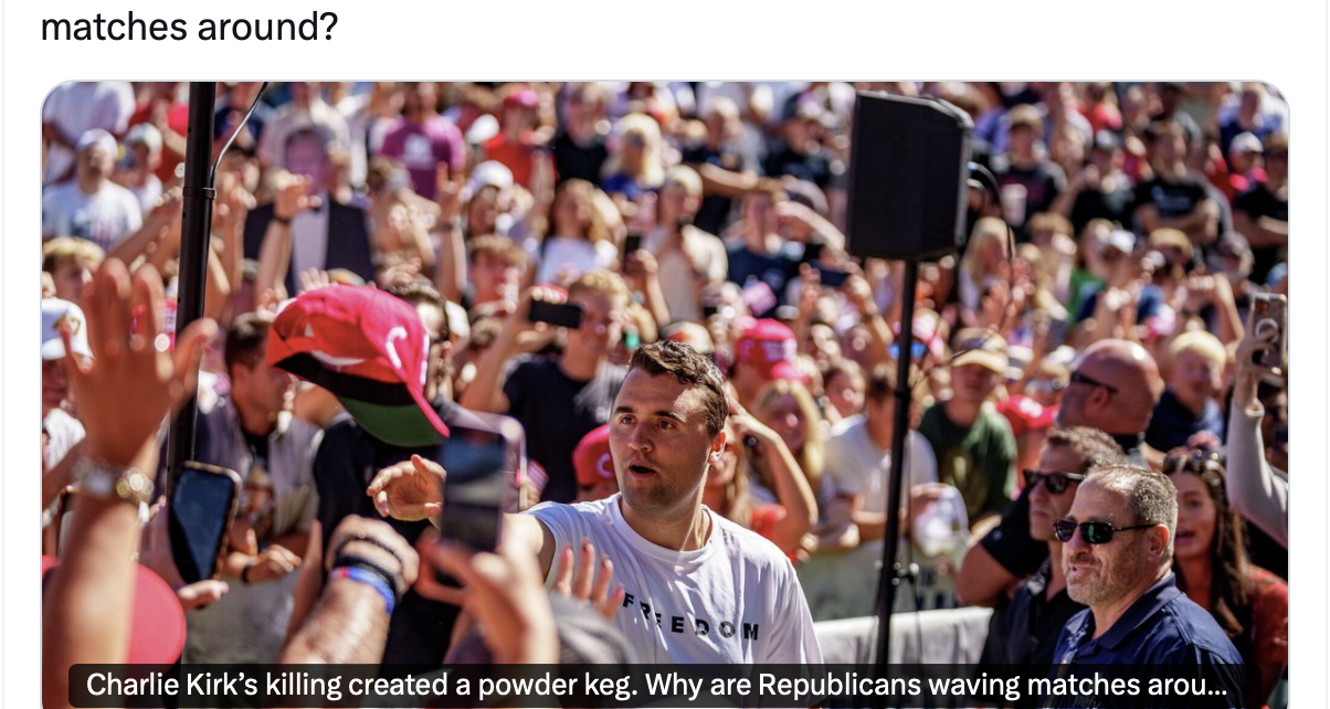 Depraved Leftist Media Reaction to Charlie Kirk’s Assassination ...