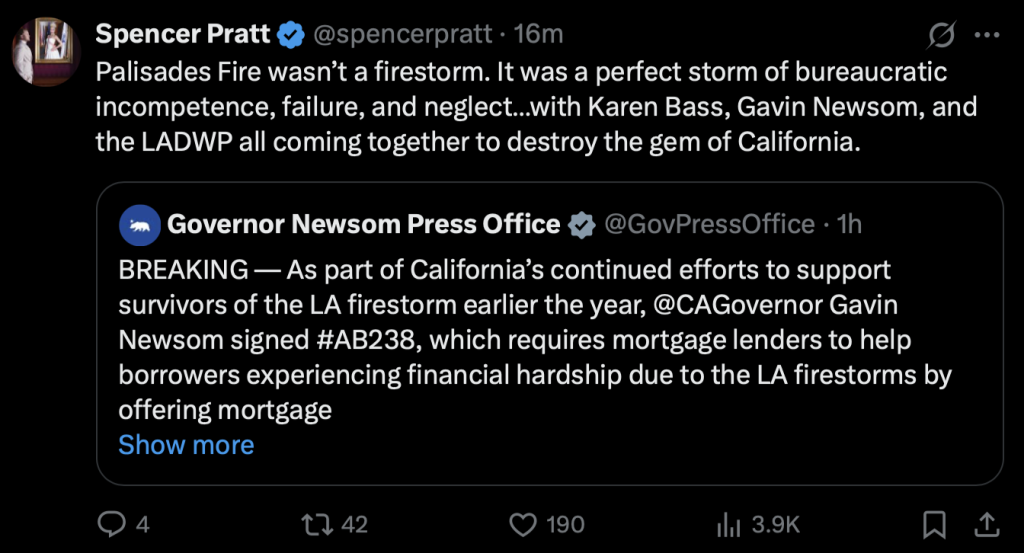 Governor Newsom Signs Law Offering Mortgage Relief to LA ‘Firestorm ...